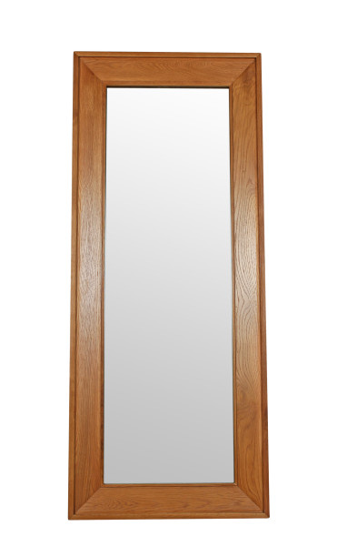 Canterbury Oak Rectangular Mirror 170 x 70cm