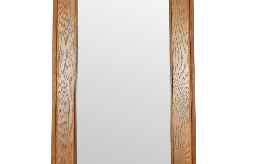 Canterbury Oak Rectangular Mirror 170 x 70cm